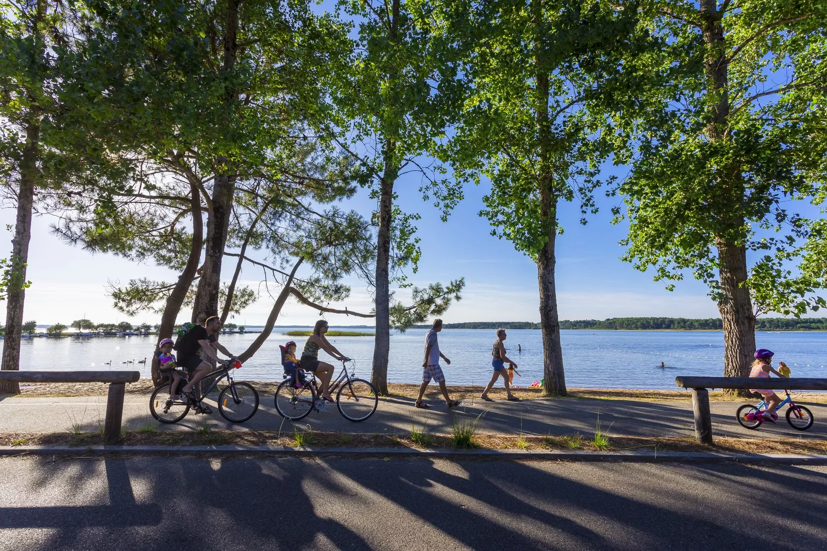 Webcam Sanguinet: Bisca Grands Lacs, live webcams of Sanguinet lake